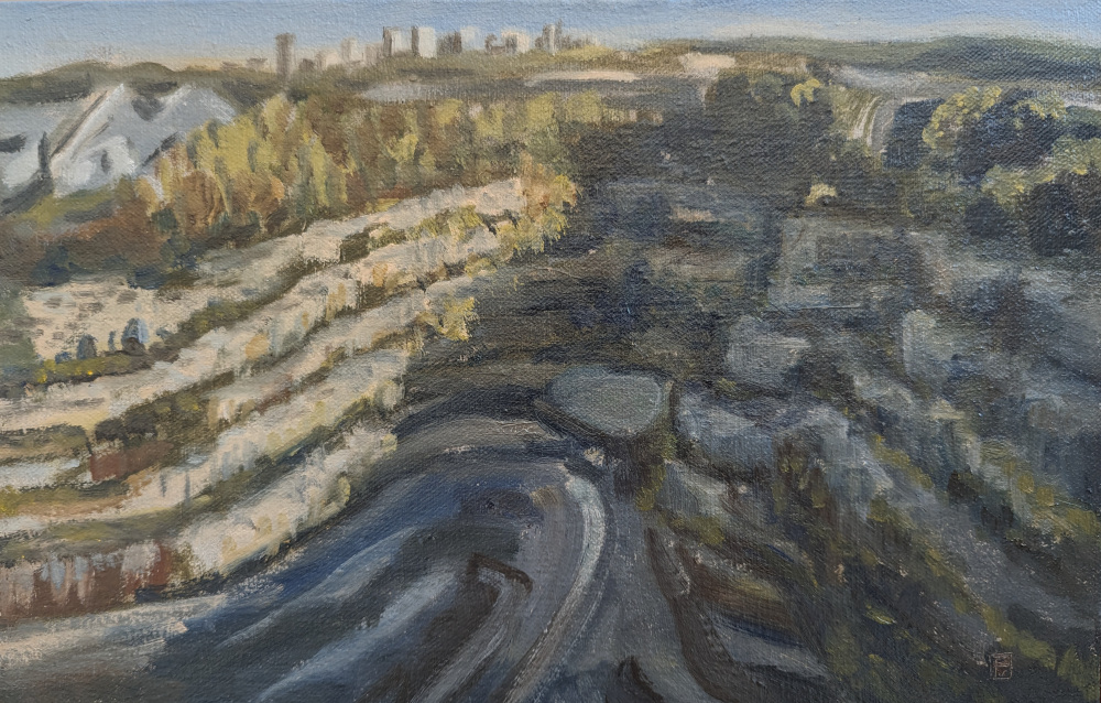Painting the Richmond South Quarry - paul vivier